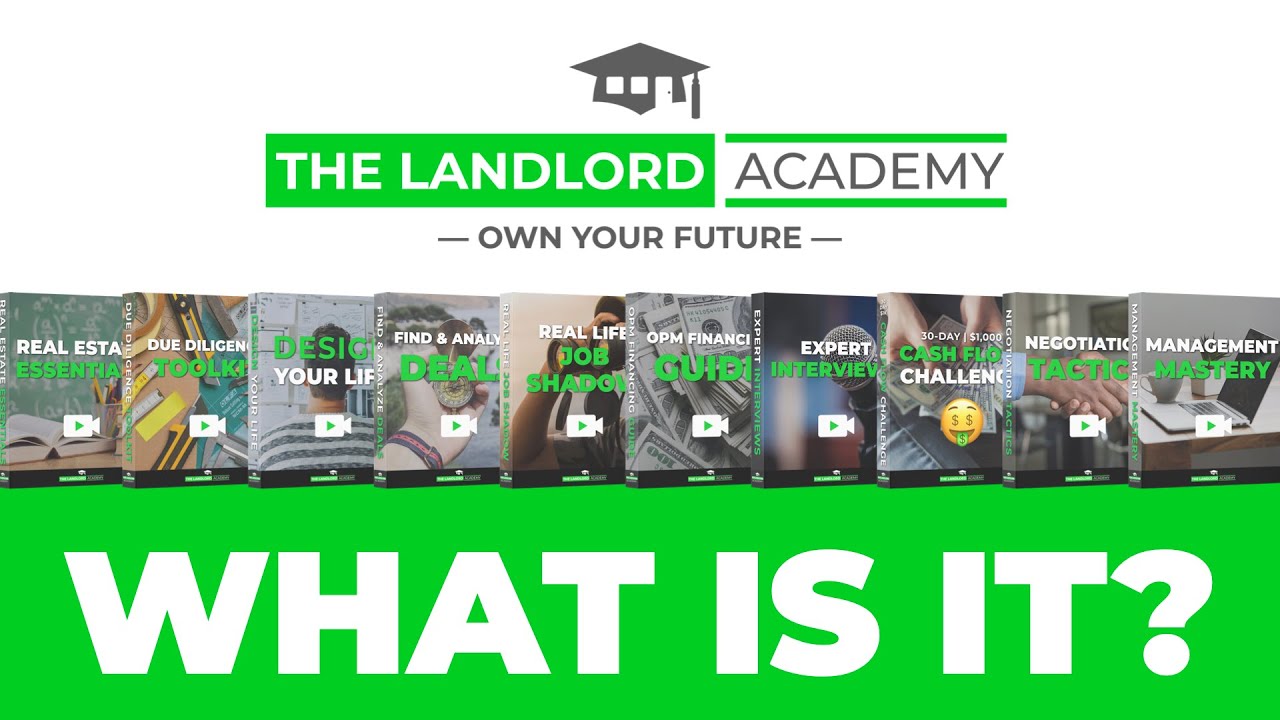 The Landlord Academy — What Is It & What's Included? // 1-On-1 Real ...