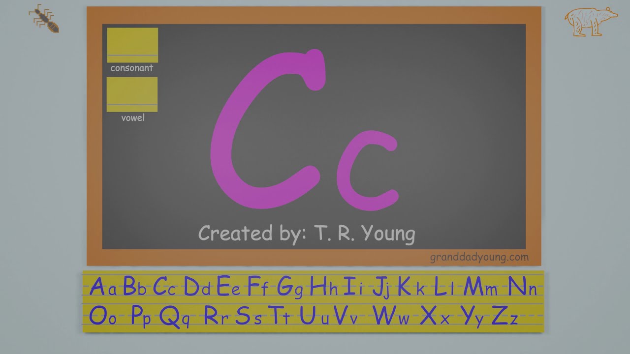 Letter C - The Third Letter of the English Alphabet - YouTube