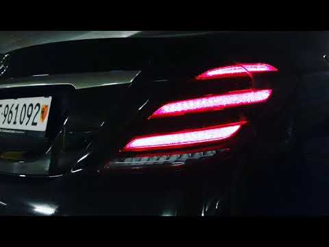 NEW 2018 MERCEDES BENZ S Class Rear LED Lights - YouTube