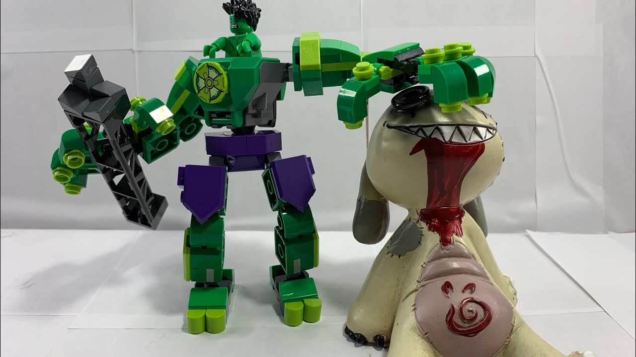 LEGO 76241 HULK MECH ARMOR build and review - YouTube
