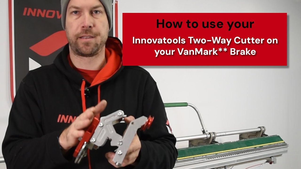 How to use your Innovatools Two-Way Cutter on your VanMark ** Brake ...