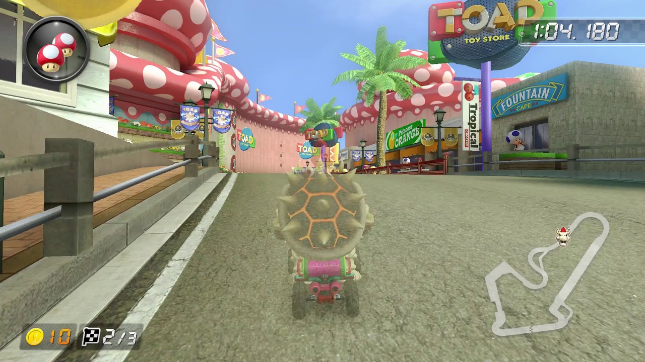 Toad Harbor [150cc] - 2:04.079 - K4I (Mario Kart 8 Deluxe World Record ...