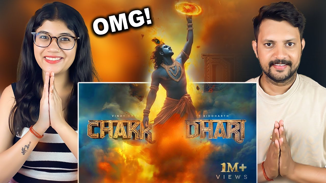 Indian Reaction on Chakradhari I Goosebumps guaranteed | Epic Krishna Song,Vinay Katoch Ft ...