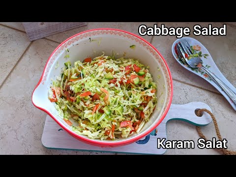 Uyda Bor Massaliqlardan Karam Salat | Karam salat | Cabbage Salad