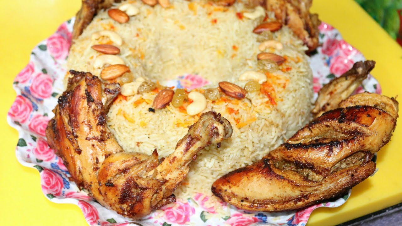 Homemade kabsa ( Indian style) || easy way to make kabsa - YouTube