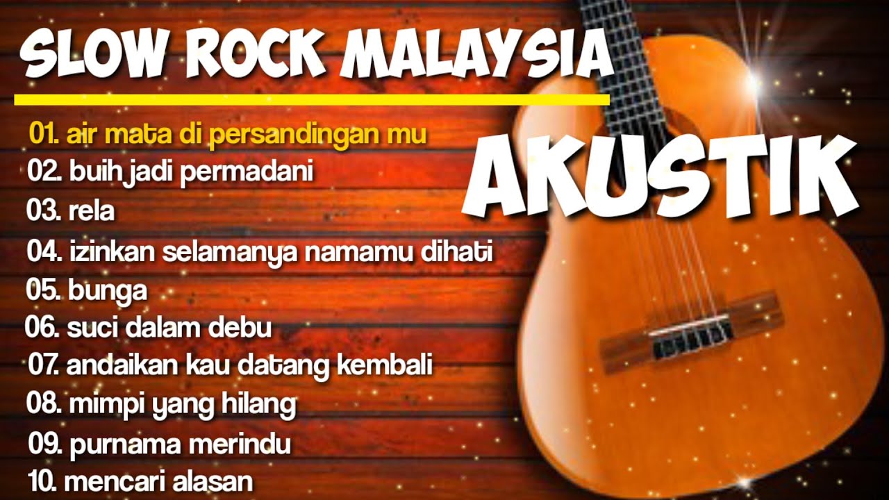 KUMPULAN LAGU SLOW ROCK AKUSTIK TERPOPULER 2021 - YouTube