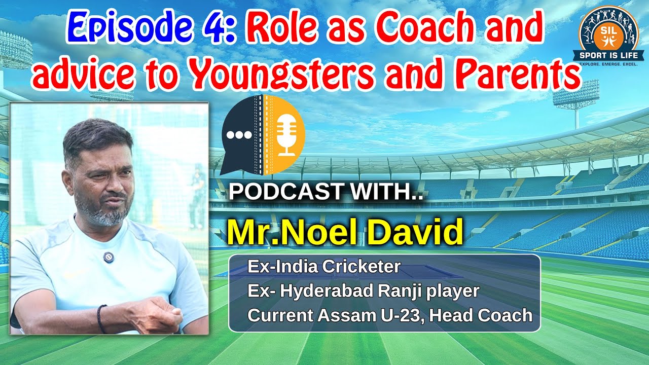 Cricket: Noel David: Role as Coach of Assam U-23 Team & Advice to ...