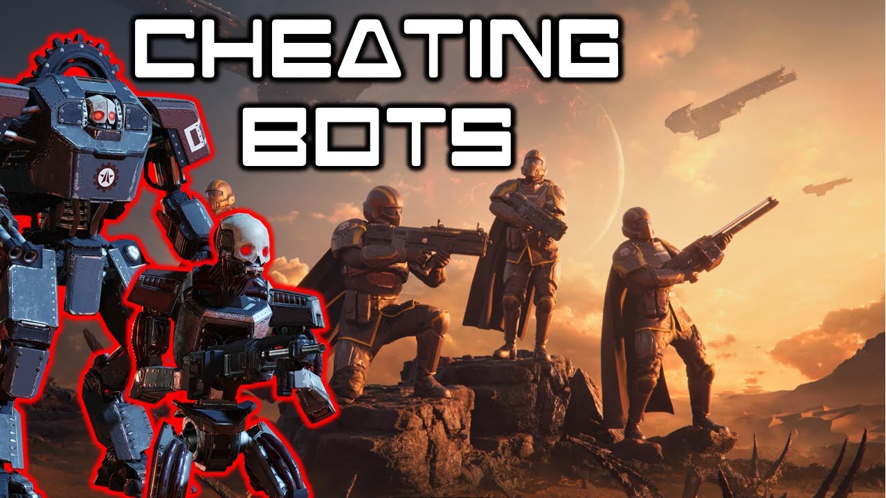 HELLDIVERS 2 : Cheating Bots Ruin This Game - YouTube