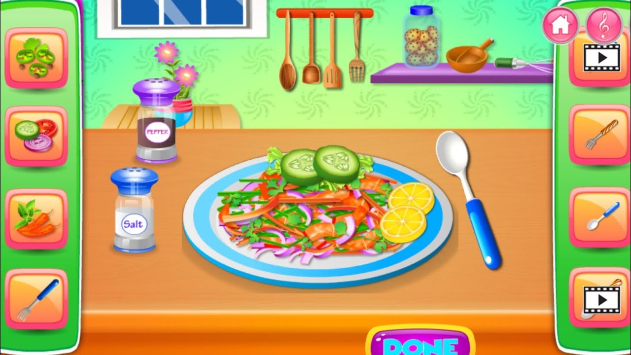 2# Stir fried beef with vegetables - cooking games android gameplay ...