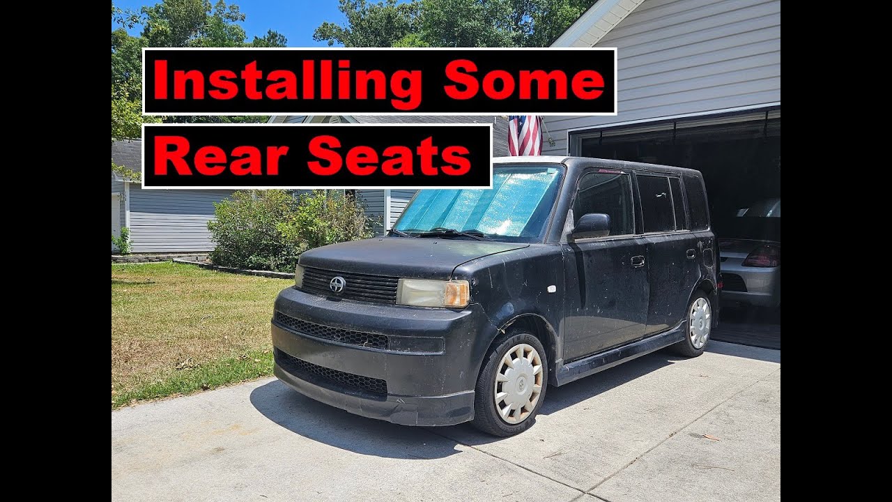 Installing Back Seats on the 2006 Scion XB #scion #scionxb - YouTube