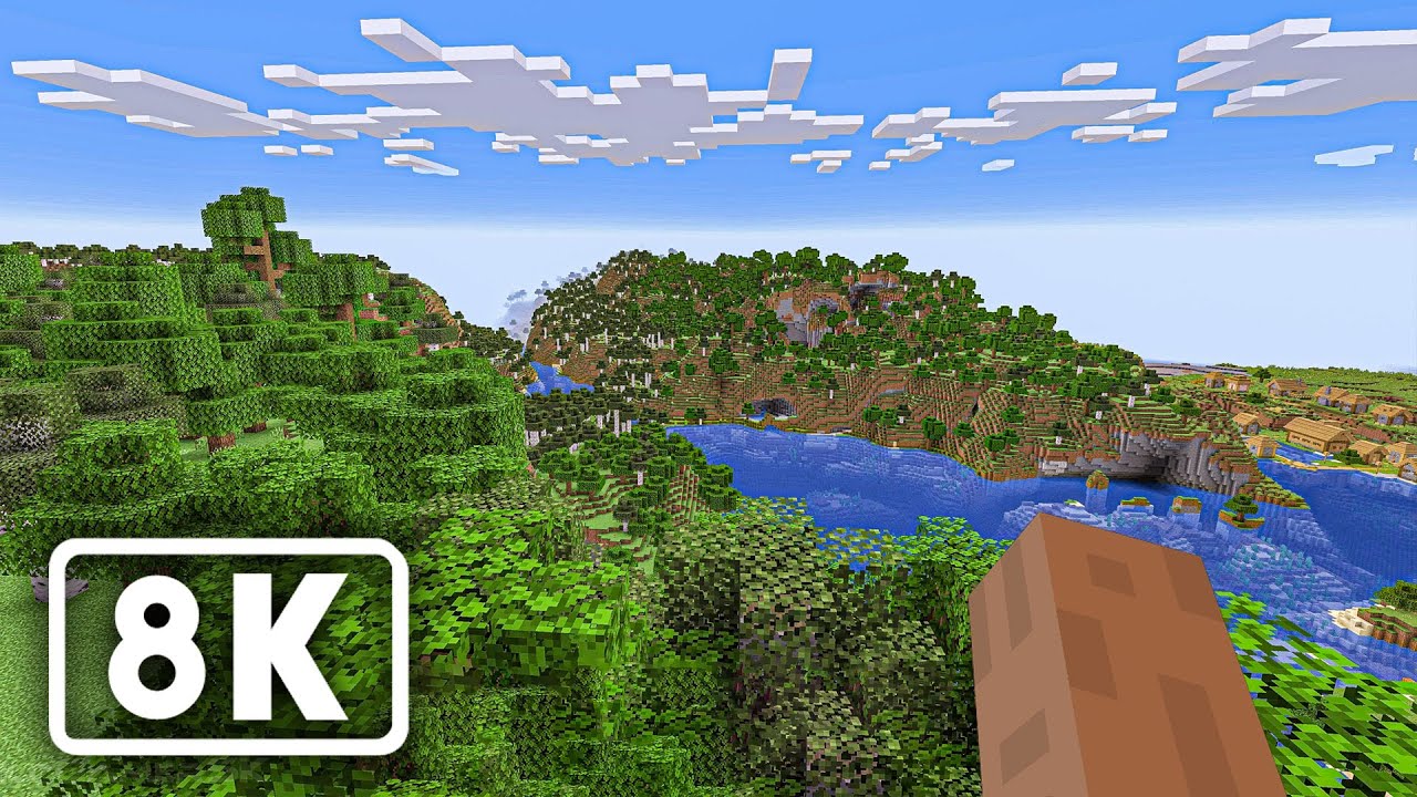 MINECRAFT FREE ROAM GAMEPLAY (8K 60FPS) - YouTube