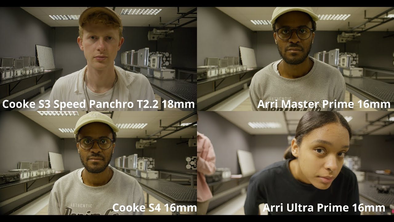 Lens Test at Panavision (for our final student film) - YouTube