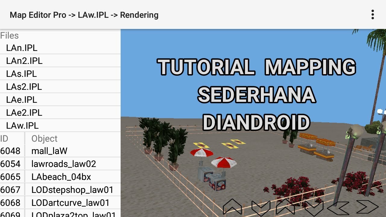 MAP EDITOR CARA BUAT MODS MAPPING DI ANDROID DENGAN MUDAH - YouTube