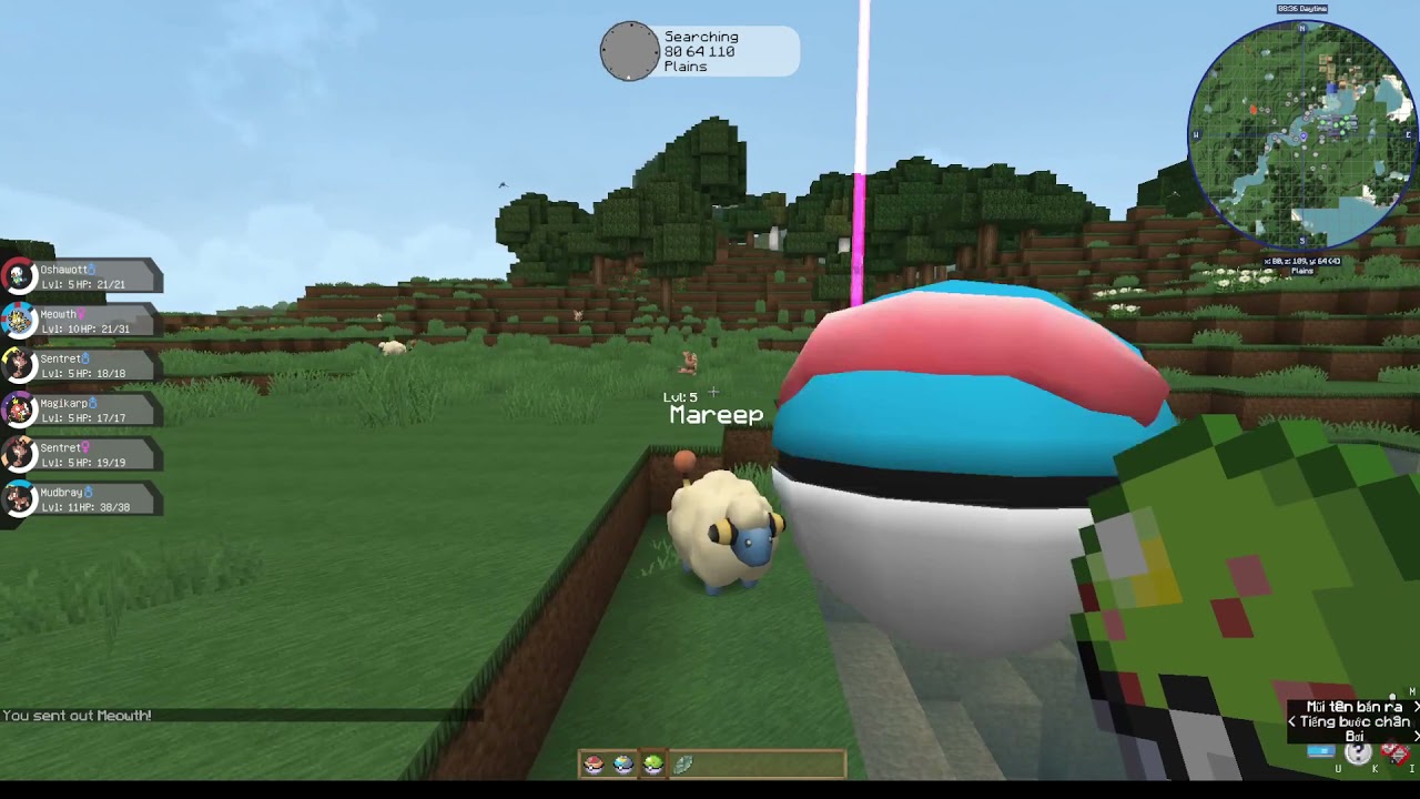 Tất cả những gì về Poké Ball trong pixelmon... - YouTube