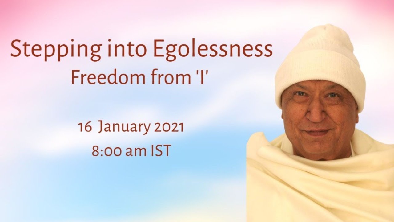 Stepping into Egolessness Freedom from 'I' - YouTube