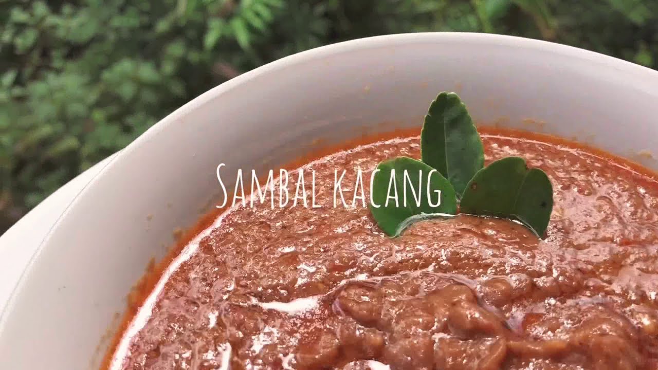 Sambal Kacang Resep Membuat Sambal Kacang Enak Dan Mudah Youtube