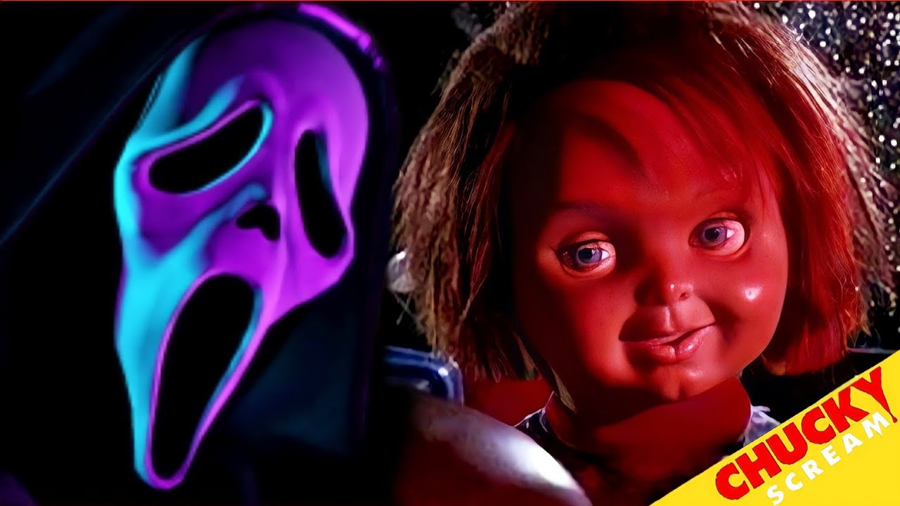 CHUCKY EXCITED FOR SCREAM 6!! GHOSTFACE & CHUCKY!! 🔪🔪 - YouTube