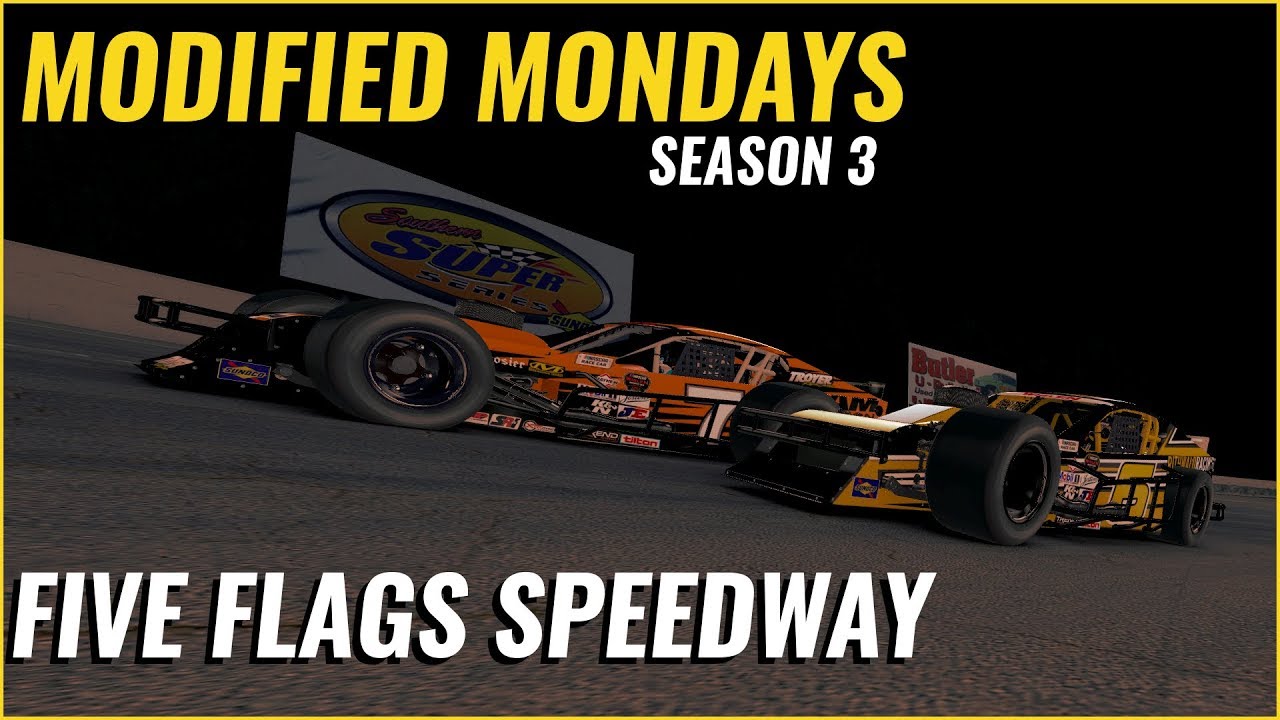 IRacing SK Modified Mondays @ Five Flags Speedway (S3:E8) - YouTube