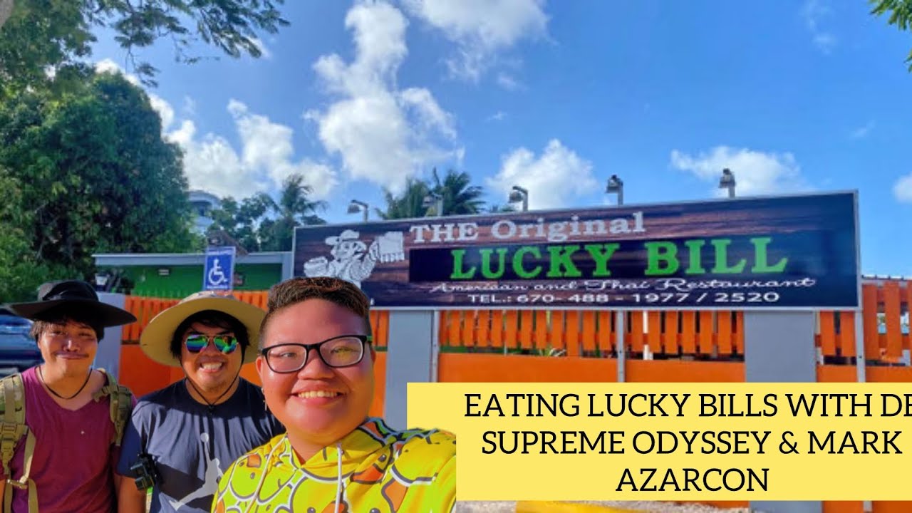 EATING LUCKY BILLS WITH @desupremeodessey & MARK AZARCON - YouTube