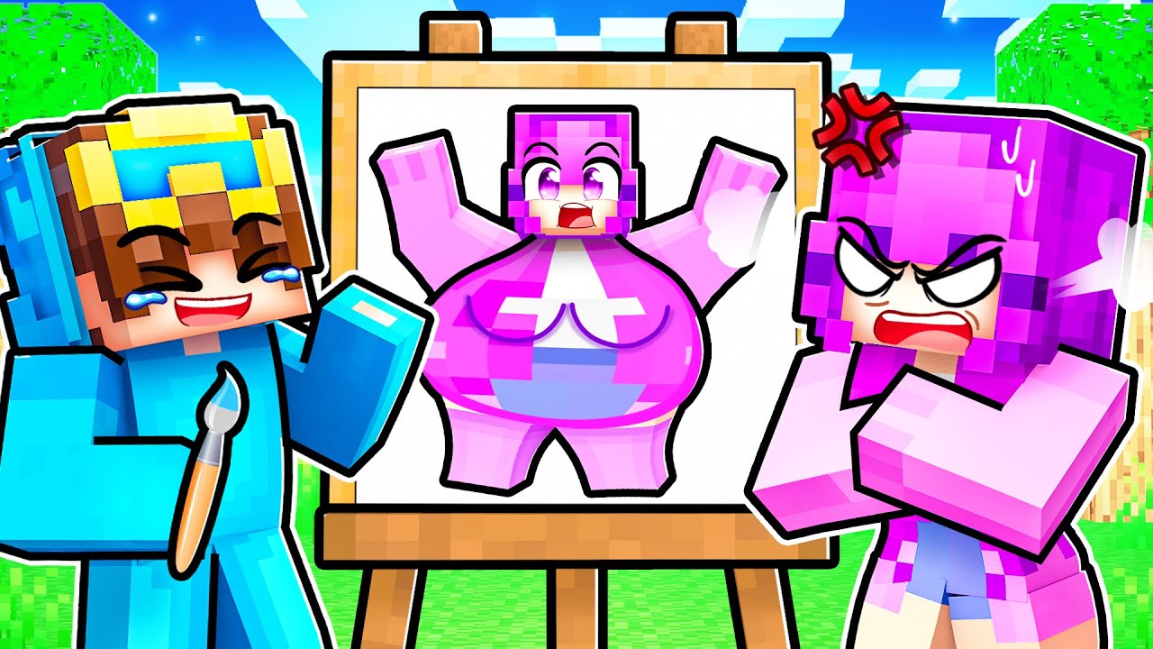 BOYS vs GIRLS Speed Draw In Minecraft! - YouTube