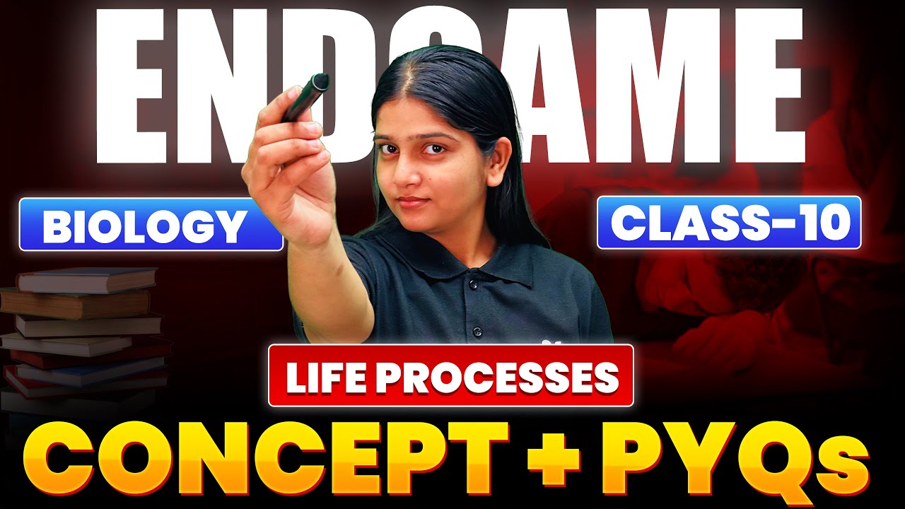 🔴LIFE PROCESSES || Last 10 Year PYQ's || Class 10th CBSE 2024-25 || By ...