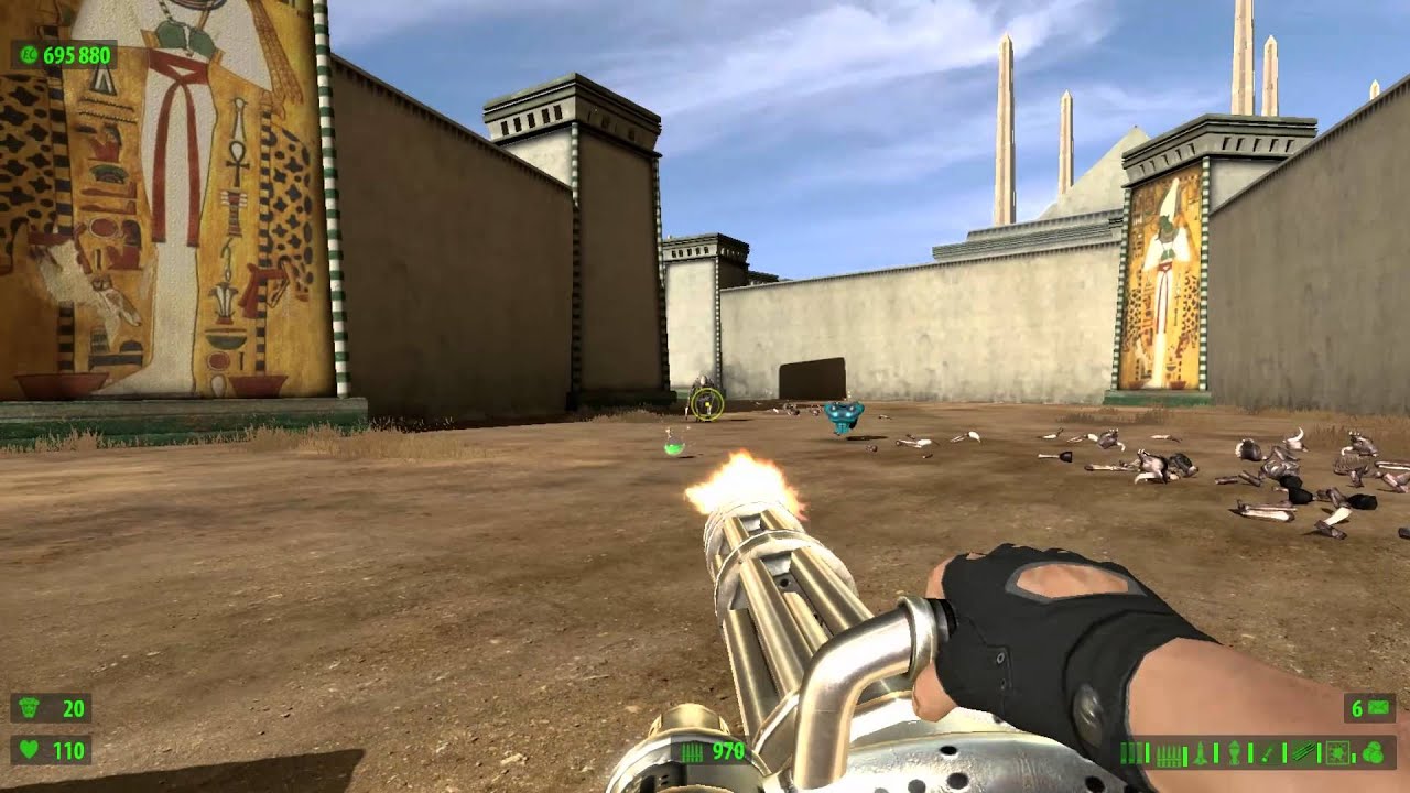 Let's Play Serious Sam HD: TFE Part 12: The Silent Encounter - YouTube