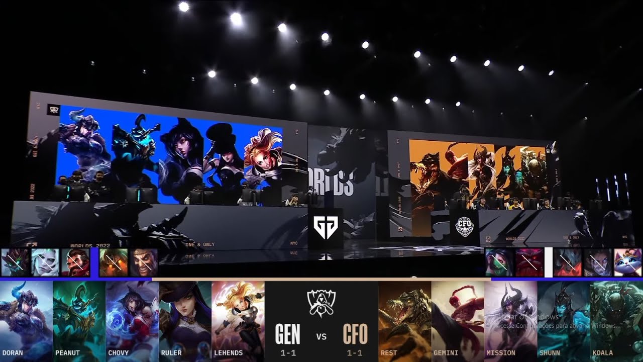GEN vs CFO | Day 4 LoL Worlds 2022 Main Group Stage | Gen.G vs CTBC Flying Oyster - Groups full ...