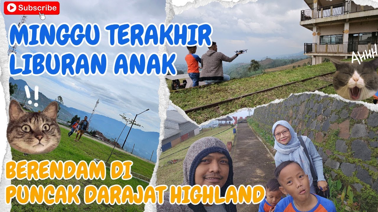 LIBURAN SERU DI PUNCAK DARAJAT GARUT ‼️ BERENDAM & MENIKMATI MINGGU TERAKHIR LIBURAN ANAK PART 2 ...