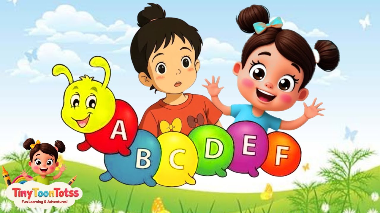 ABC Song for Kids | Learn Alphabets with TinyToonTotss | Fun & Catchy ...