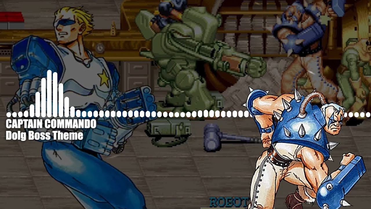 Captain Commando | City Stage (& Dolg Boss) Theme (Arcade) - YouTube