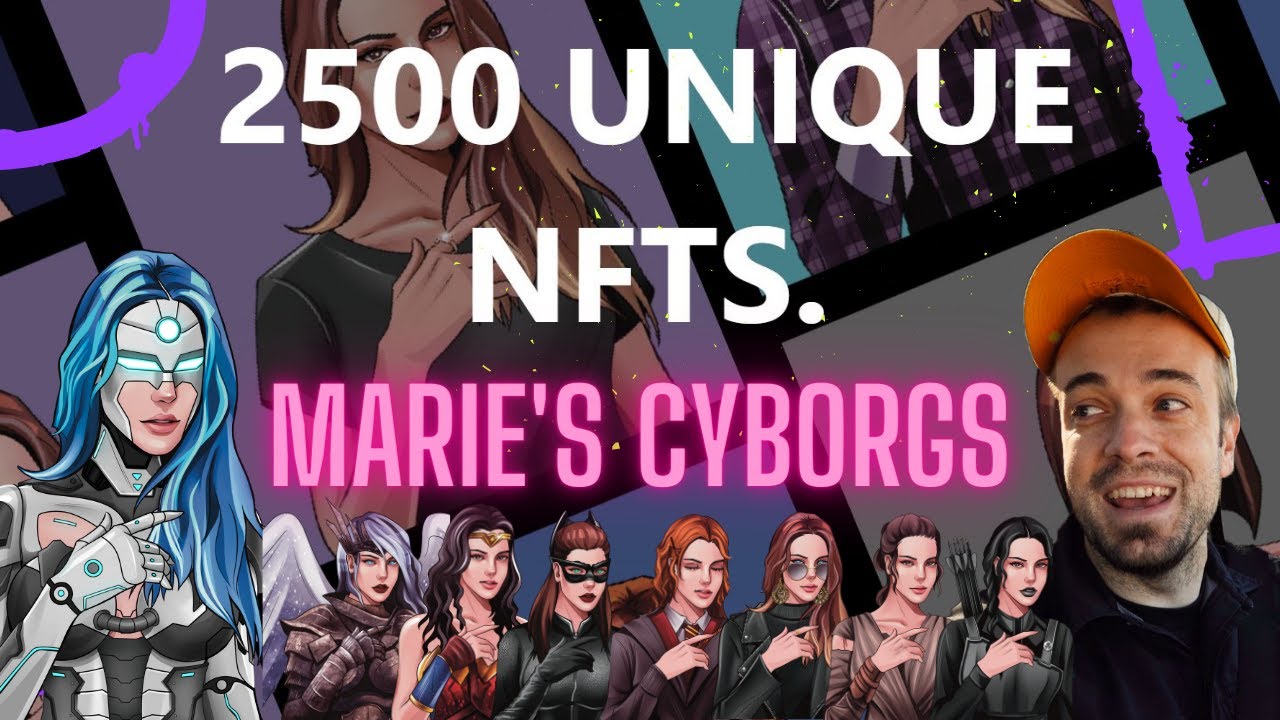 Marie's Cyborgs NFT Review | The Next World of Women NFT Project! - YouTube