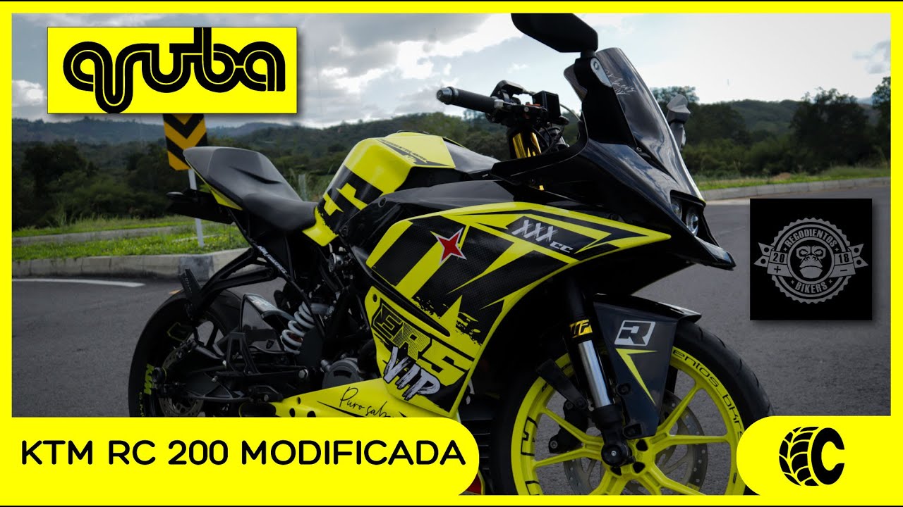 KTM RC 200 MODIFICADA 🔥 ¿YA NO ES 200 cc? | Contacto TV - YouTube