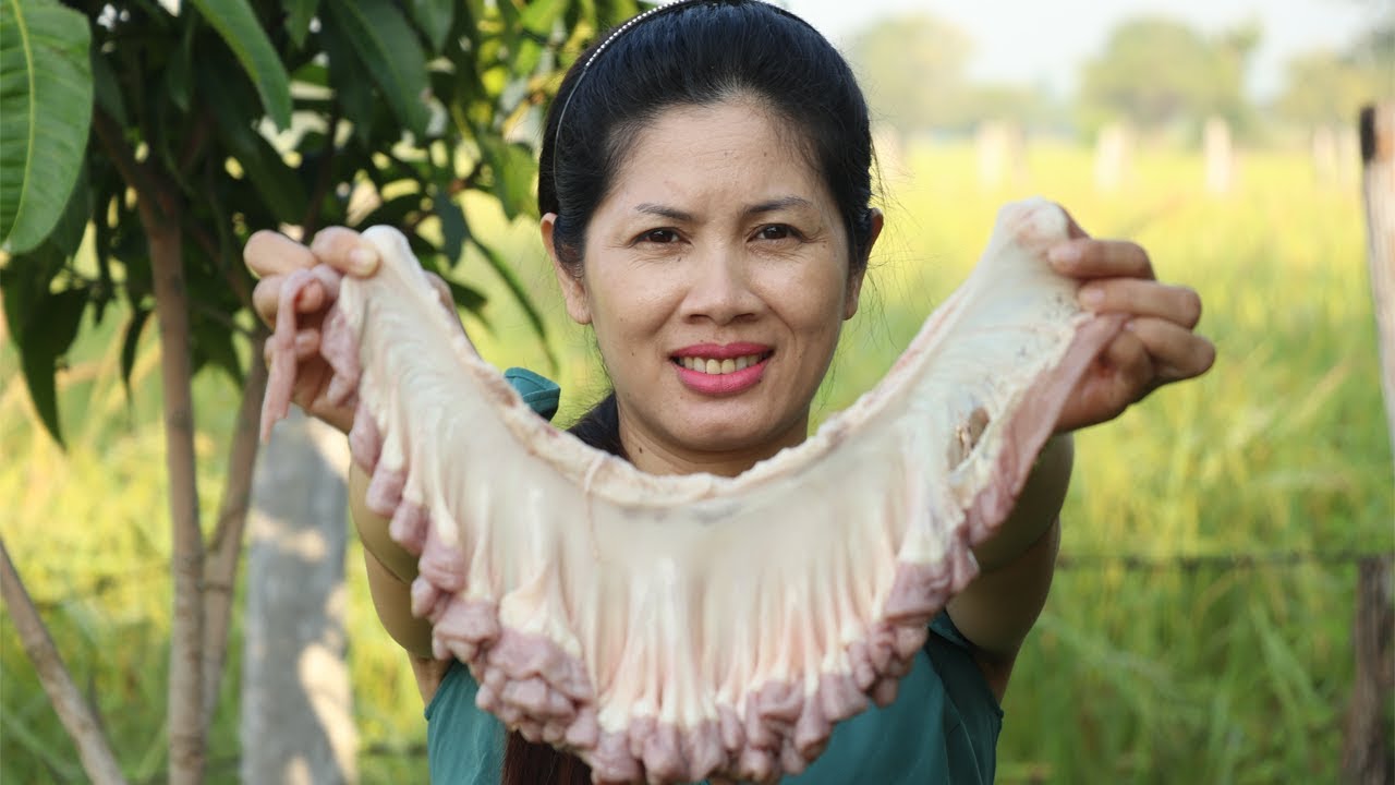 Awesome Cooking: Grill Pig Intestines Delicious - Cook Pork Recipe ...