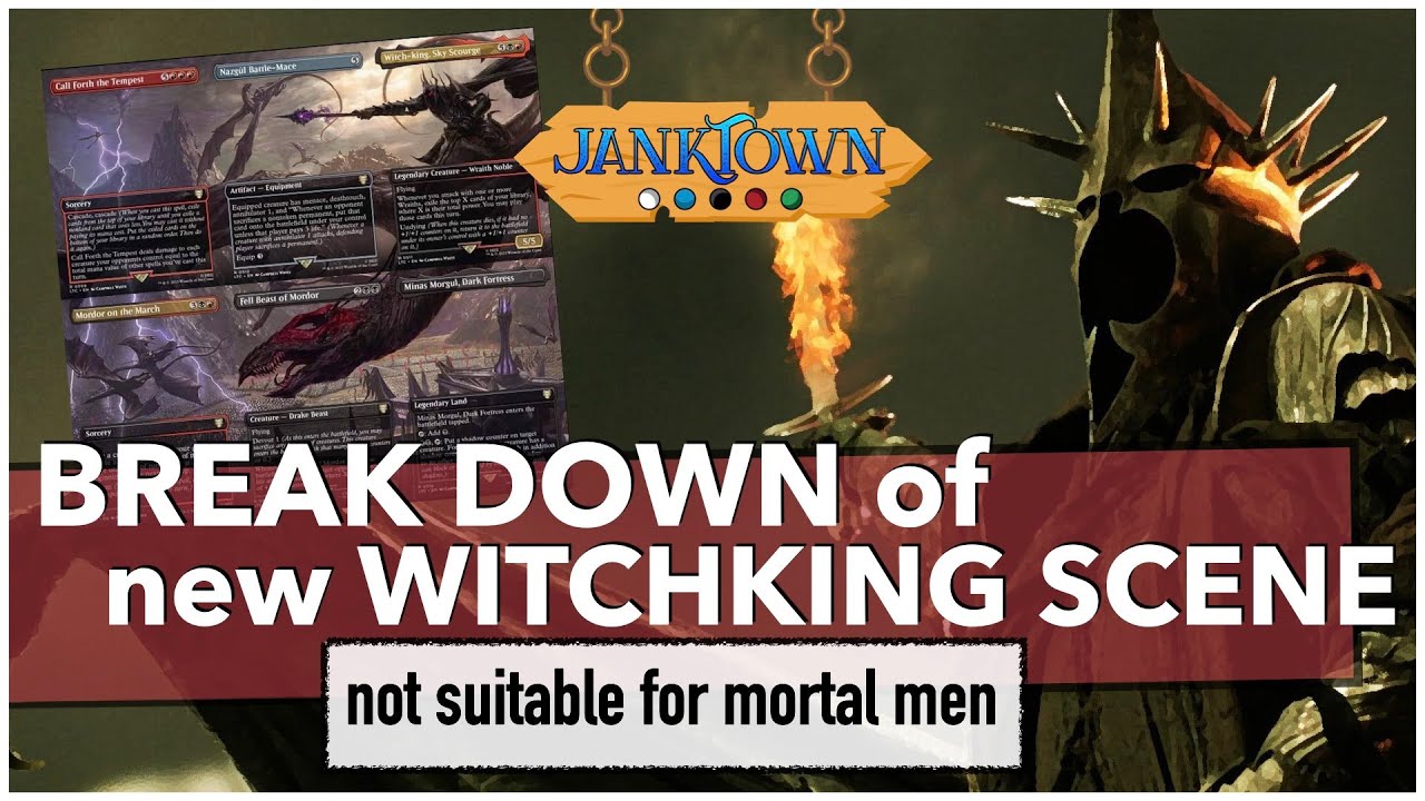 LotR Spoilers: the Witch King Scene Cards are INSANE! | LotR Bundle ...