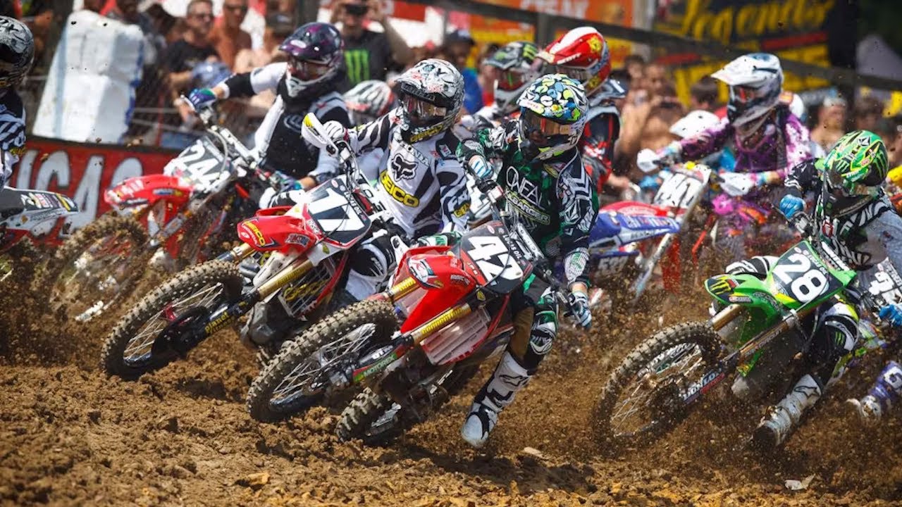 2011 AMA Motocross High Point - 250MX Moto 2, Broc Tickle, Eli Tomac ...