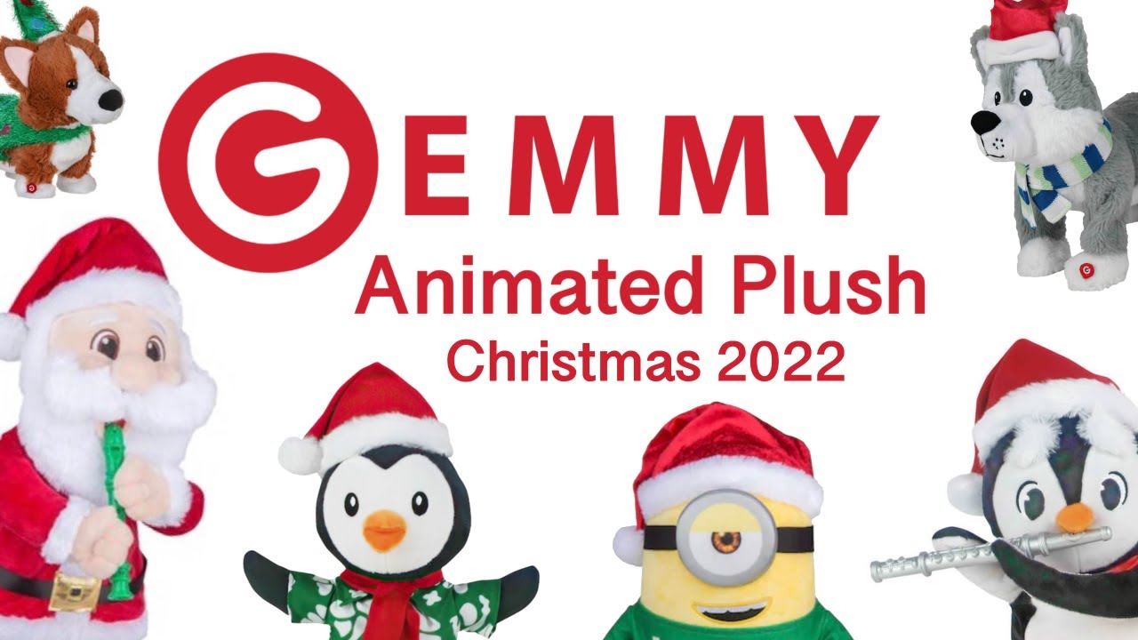 Gemmy Animated Plush Christmas 2022 - YouTube