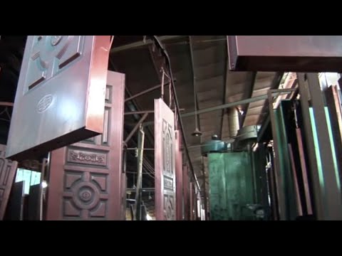 Metal Door Production - YouTube