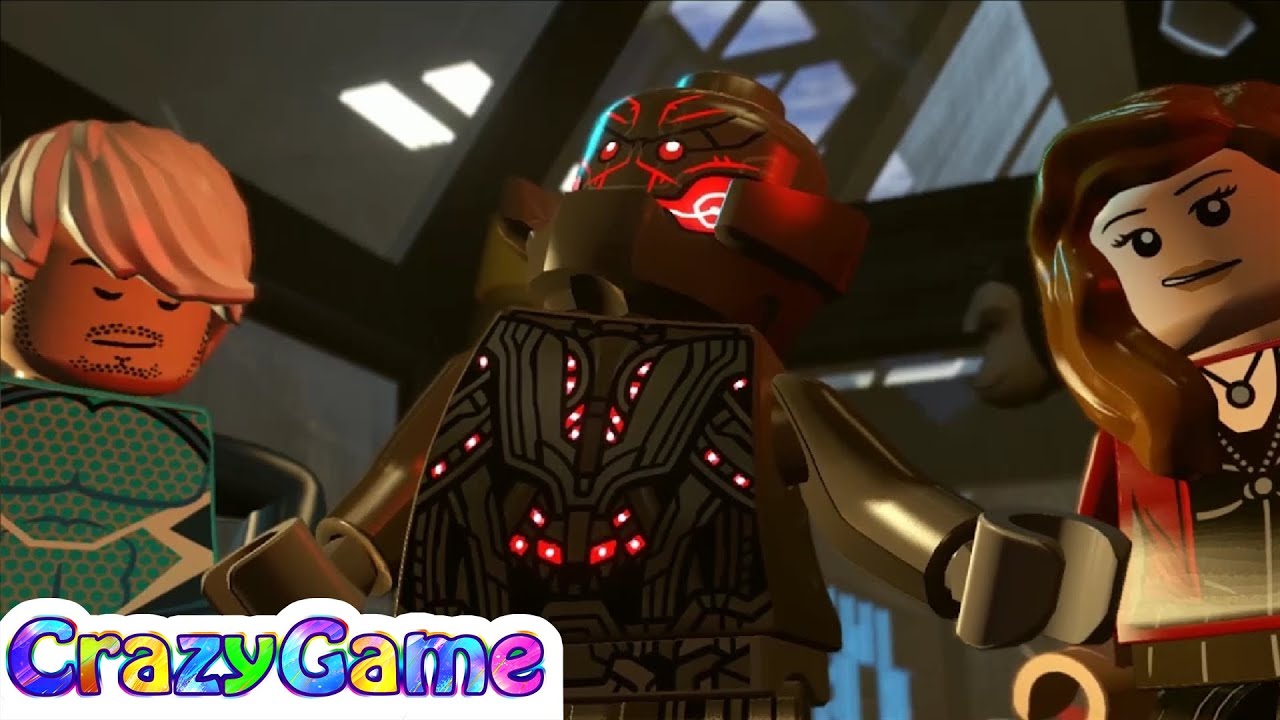 #Lego Marvel's Avengers 100% Guide #9 Anger Management (Minikits, Stan ...