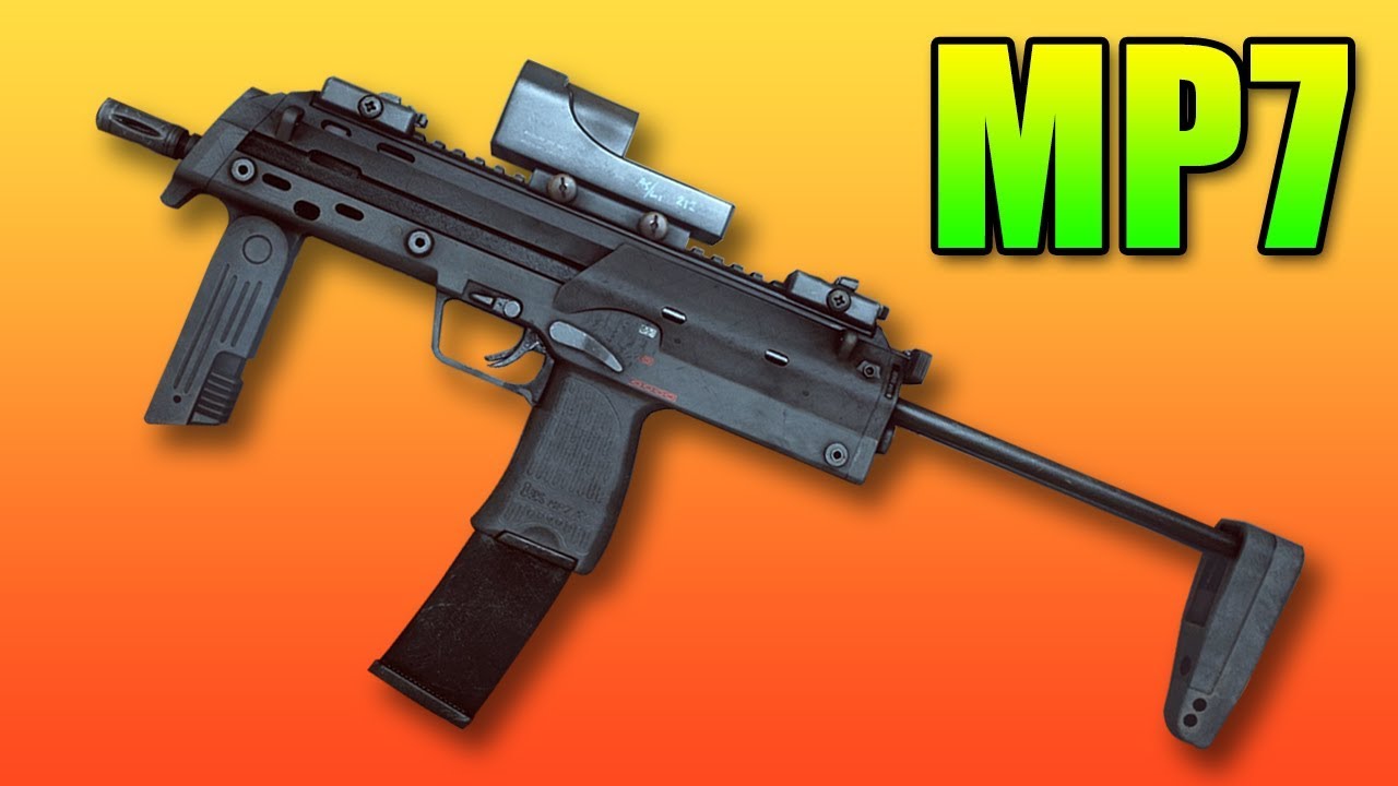 MP7 SMG firing test [Airsoft prop editing test] - YouTube