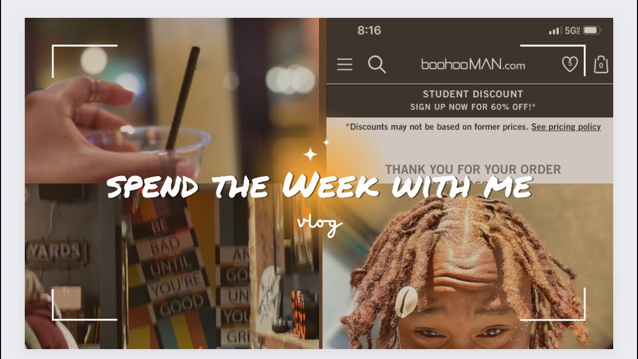 VlogTober 🍁 / Weekly Vlog / Dying My Hair / Night Out 📍/ BoohooMan Haul ...