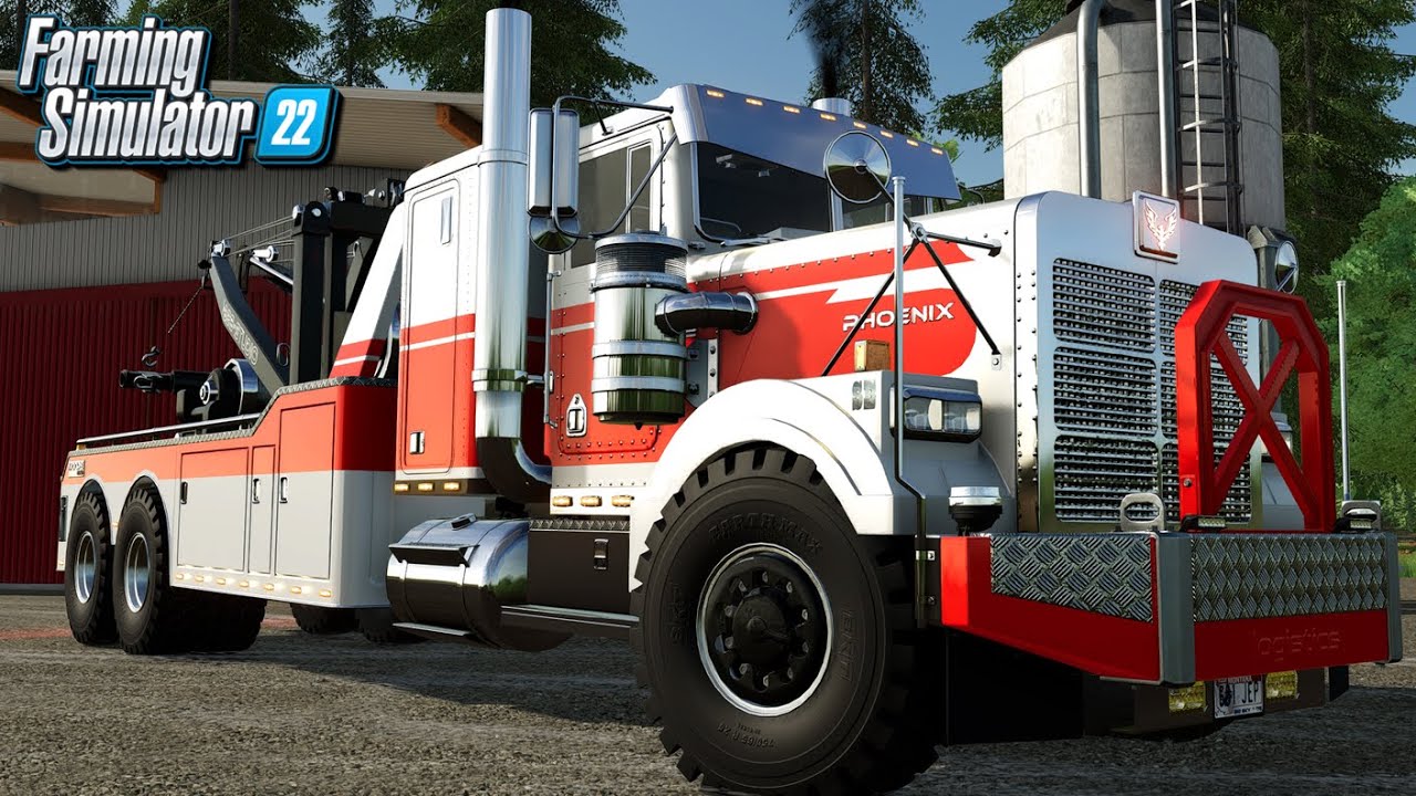 LIVE Modding - TLX Wrecker Pack !! Farming Simulator 22 - YouTube