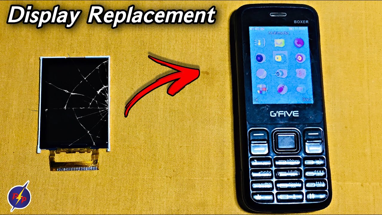 How to replace GFIVE Mobile Display | Mobile ka display kese change ...