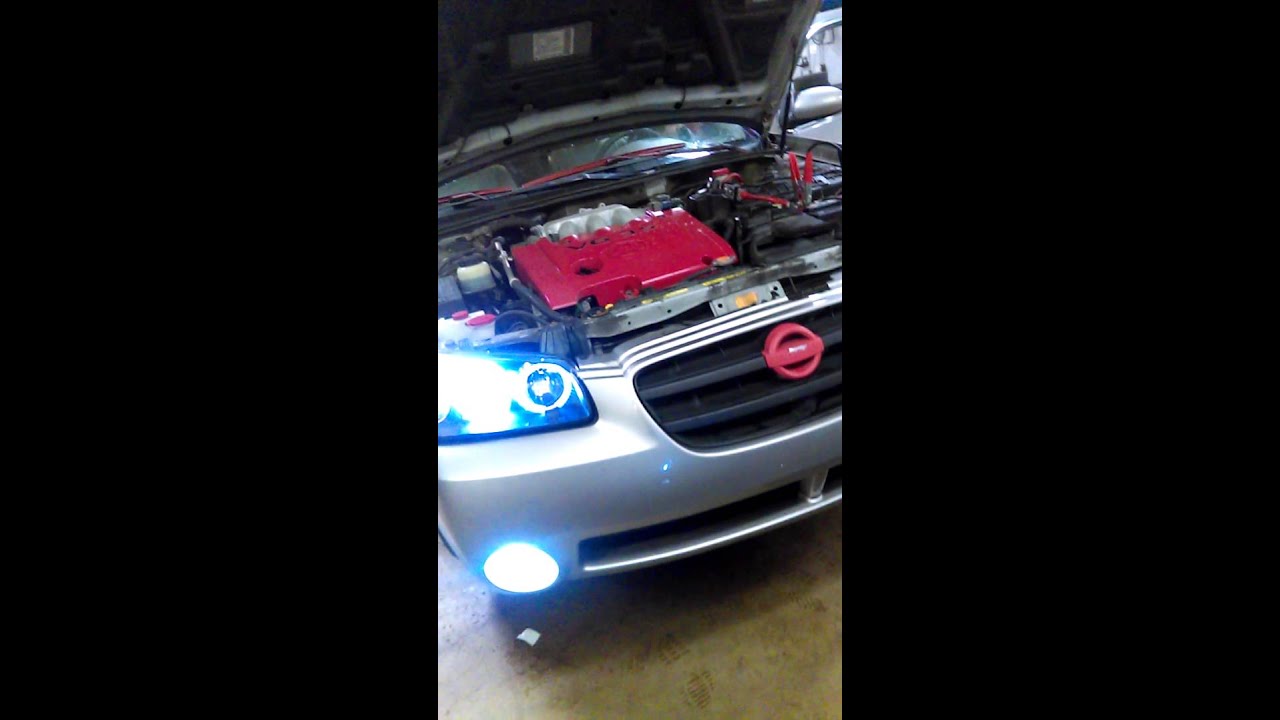 03 maxima open headers - YouTube