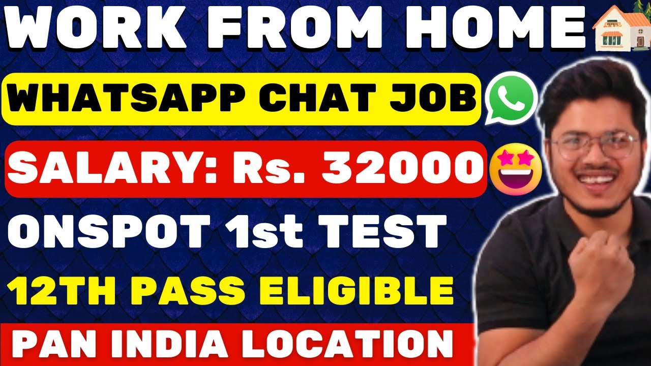 Work from home Whatsapp Chat job😍| Whatsapp jobs Online | Chat Support ...