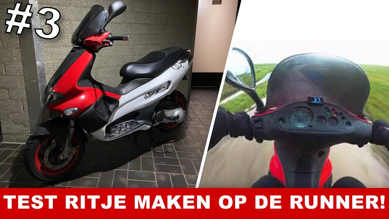 Gilera Runner Build #3 | Test Rit Maken Op De Runner! - YouTube