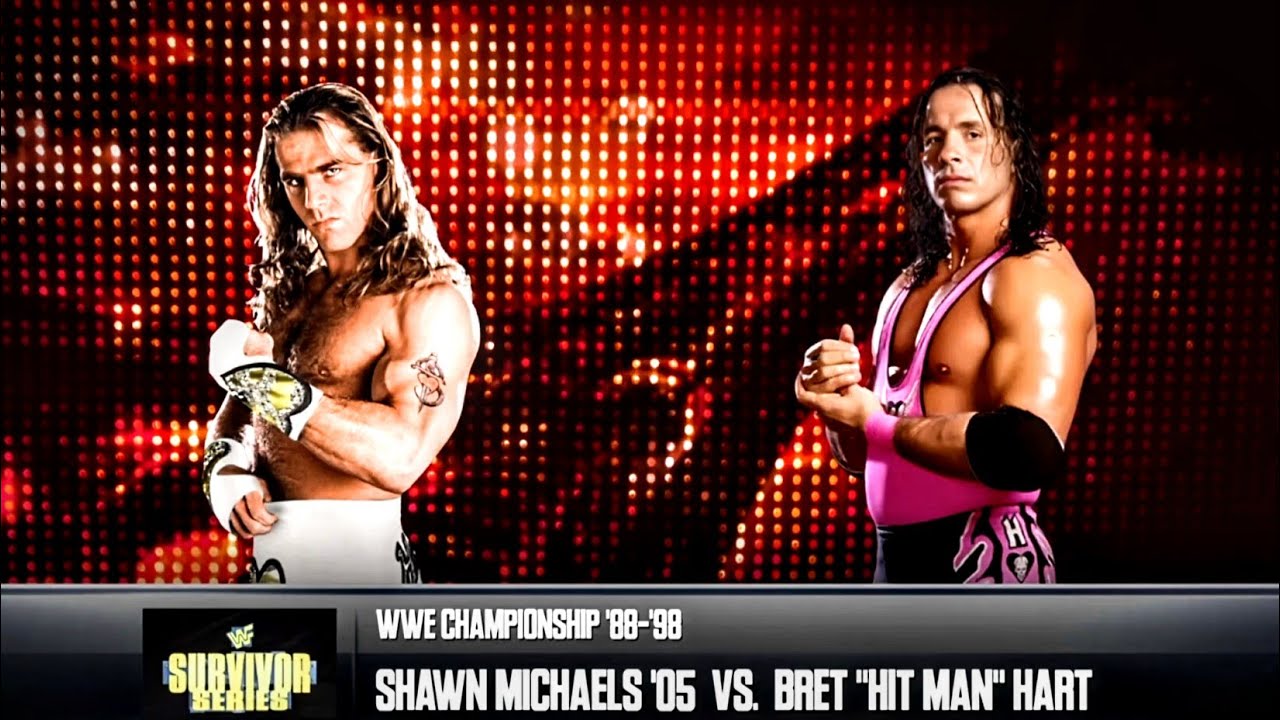 Shawn Michaels vs. Bret "Hit Man" Hart (WWF Championship) | Survivor ...