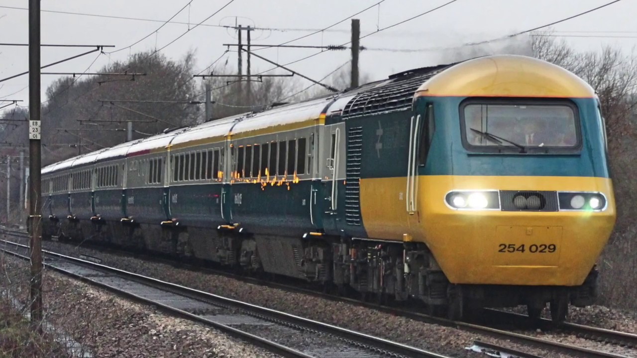 Lner Hst Farewell Tour Leeds London Kx Passing Crofton 211219 Youtube