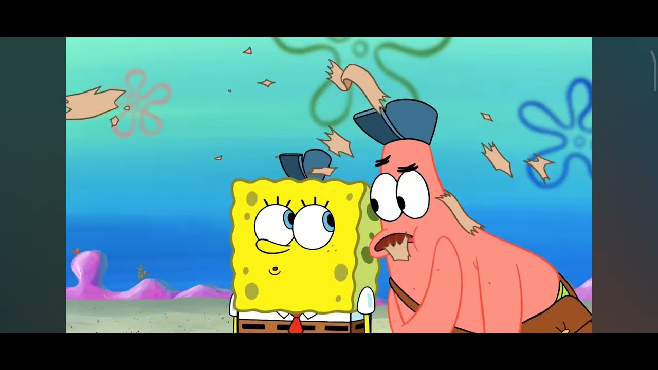 Squidward Opens his package very fast - YouTube