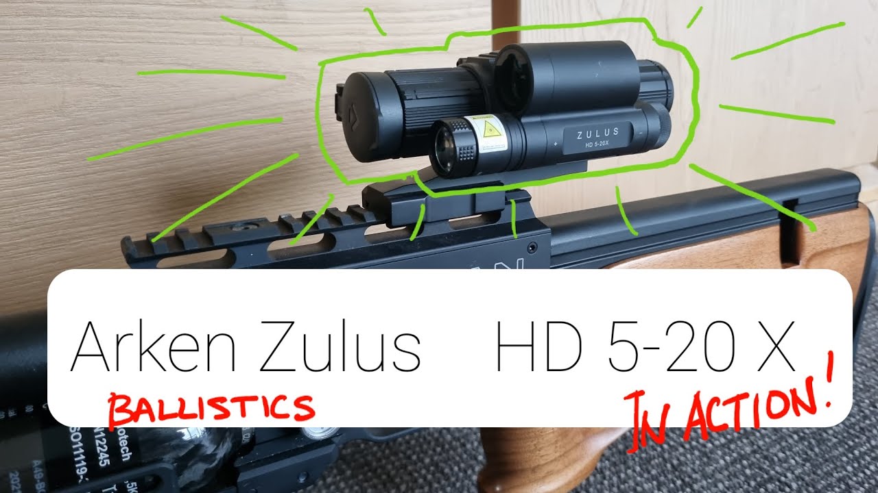 Arken Zulus ballistics in action. - YouTube