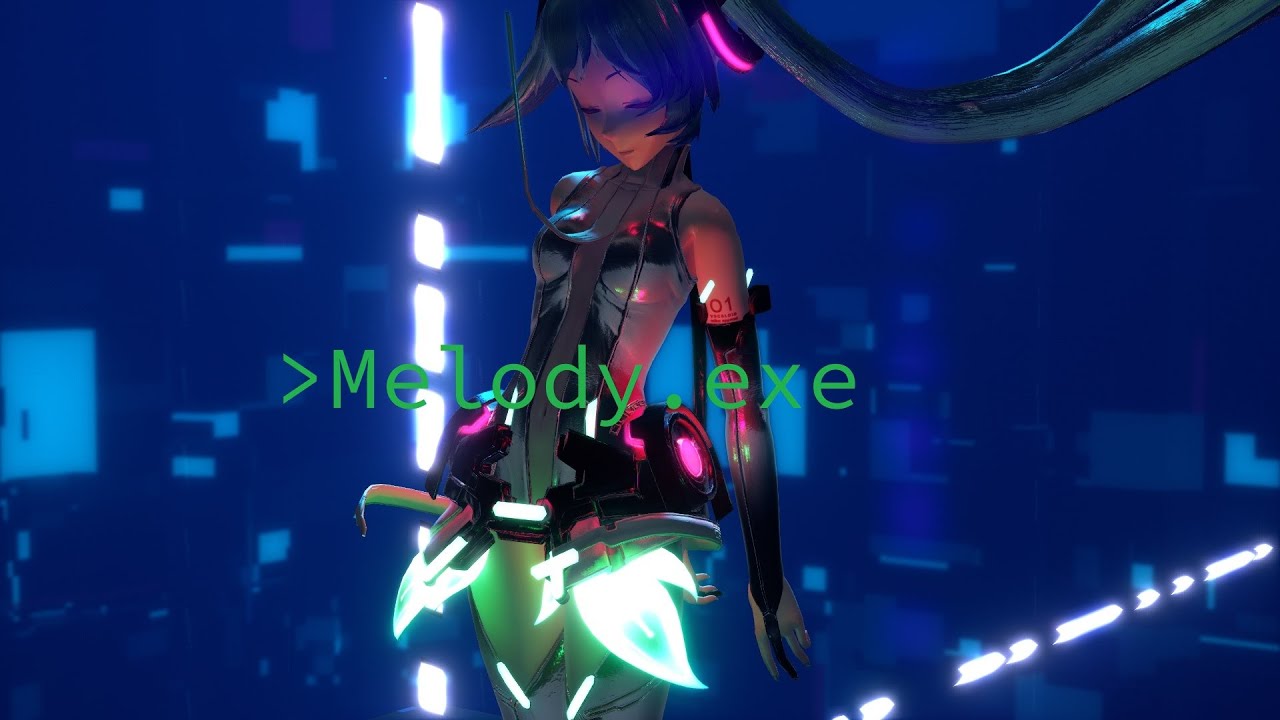 [MMD PV] Melody.exe - Tda Vocaloid 01 Append : Miku Hatsune (CAMERA ...